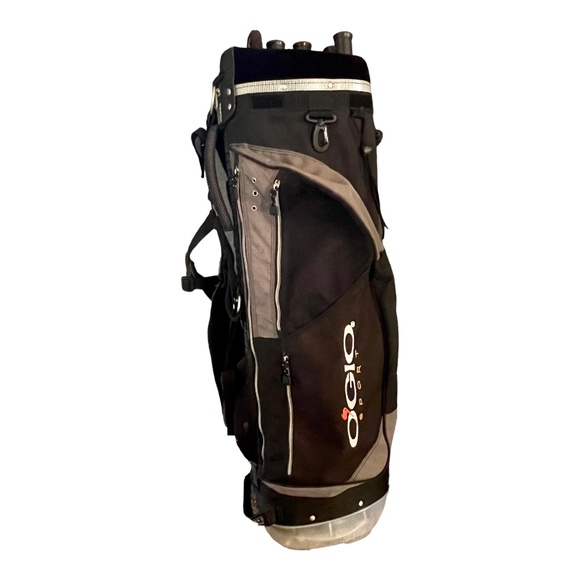 OGIO | Bags | Ogio Jetstream Golf Bag Dual Strap 4 Way Divider Black ...